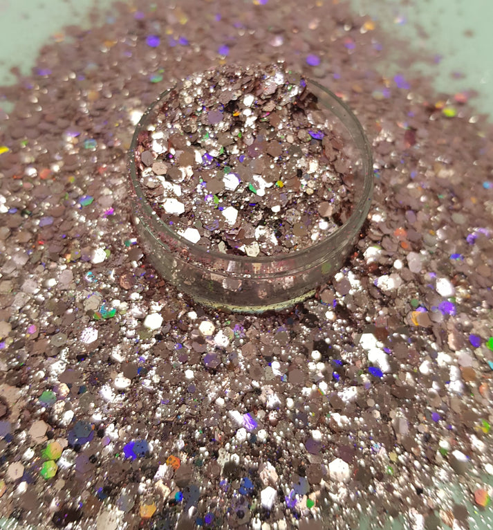 Chunky Rose Gold – Glitter Addicts